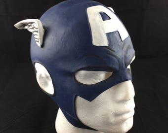 Captain america mask | Etsy