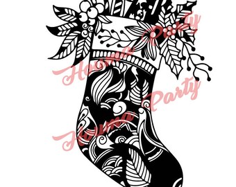 Zentangle christmas | Etsy