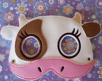 Cow mask | Etsy
