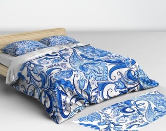 Boho duvet cover | Etsy