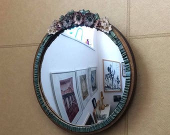 Wrought iron mirror | Etsy