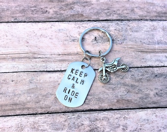 Motorcycle keychain | Etsy