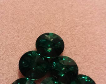Emerald swarovski | Etsy