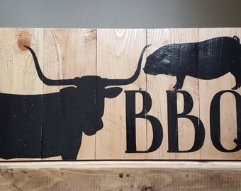 Bbq sign | Etsy