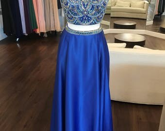 Royal blue dress | Etsy