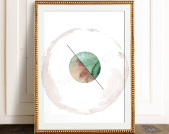 Semicircle wall art | Etsy