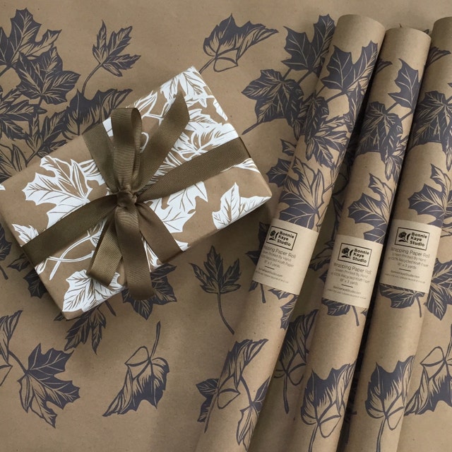 Screen Printed Linens and Wrapping Paper by BonnieKayeStudio