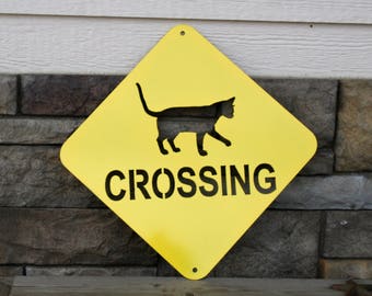Cat crossing | Etsy