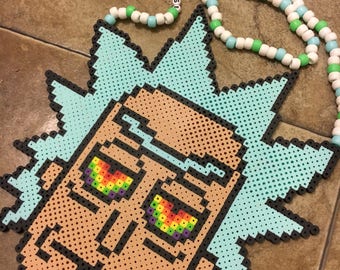 Rick morty perler | Etsy