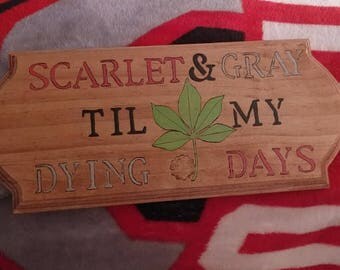 Buckeyes sign | Etsy