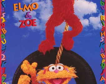 Zoe and elmo | Etsy