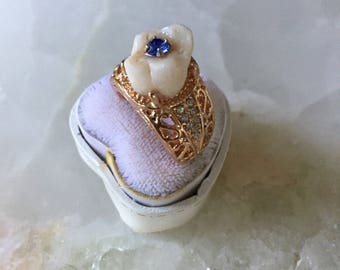 Human tooth ring | Etsy