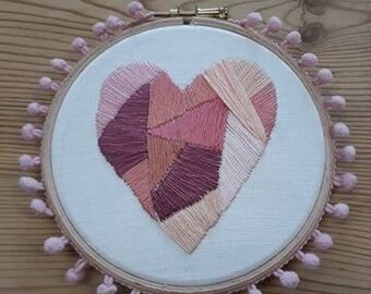Geometric embroidery | Etsy