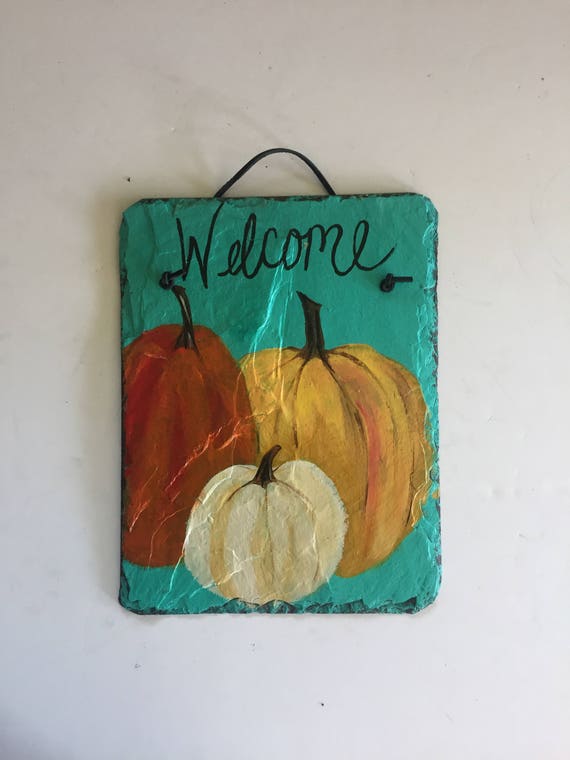 Fall / Autumn Slates - LindaSpangArt