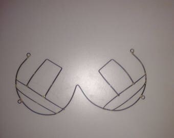 Carnival wire bra | Etsy