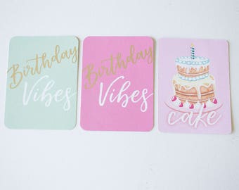 Scrapbook and Journaling Card Set