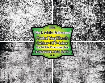 Distressed vinyl | Etsy