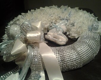 Ruffle wreath | Etsy