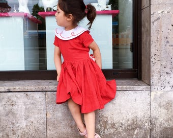 Handmade girls dress | Etsy