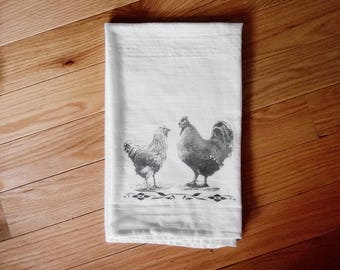 Chicken towels | Etsy
