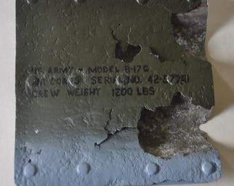 B-17 Flying Fortress Wall Clock WWII US Army Air Corps 8th