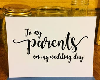 Letter to parents | Etsy