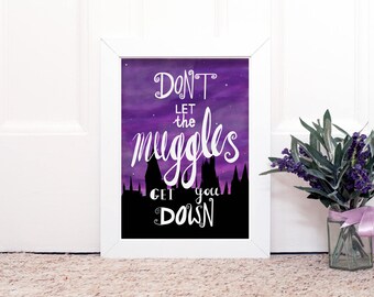 Muggles get you down | Etsy