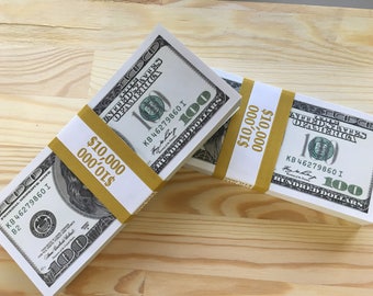 Prop money double sided | Etsy