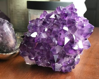 Raw amethyst crystal | Etsy