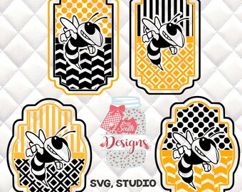 Yellow jacket svg | Etsy