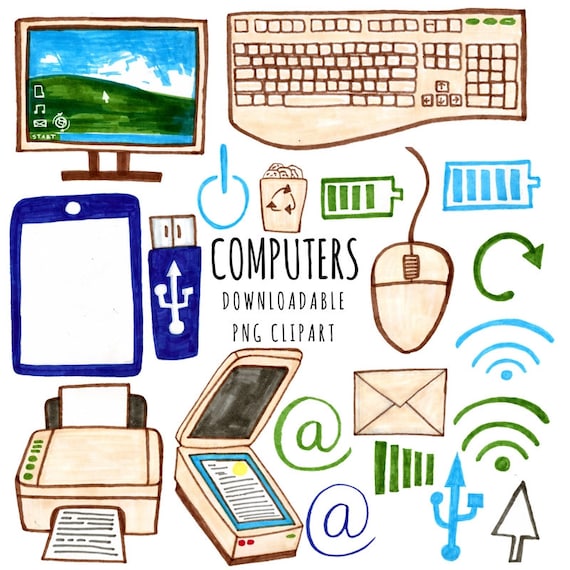 Computer Clipart Technology Clipart School Clipart