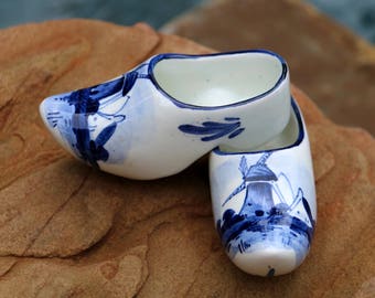 Porcelain dutch shoe | Etsy