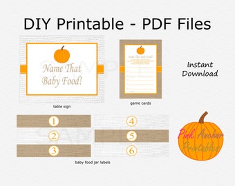 Name that baby food | Etsy