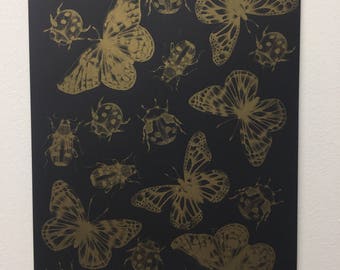 Insect print | Etsy