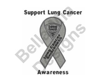 Lung cancer ribbon | Etsy