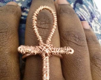 Copper ankh | Etsy