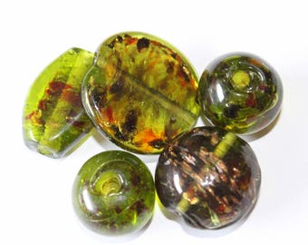 Glass inclusion | Etsy