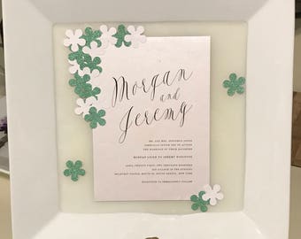 Invitation plate | Etsy