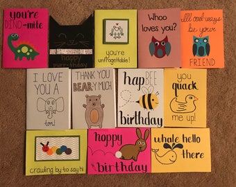 Homemade cards | Etsy