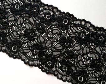 Black lace | Etsy