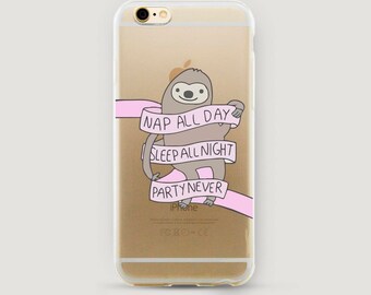 Sloth phone case | Etsy