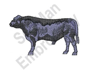 Cattle embroidery | Etsy
