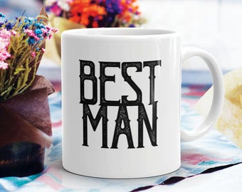 Best man mug | Etsy