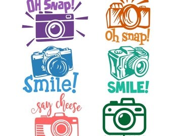 Oh snap camera svg | Etsy