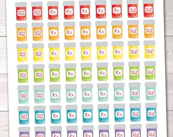 Printable stickers or tags of any item in the shop PDF file