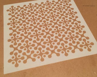 Geometric stencil | Etsy