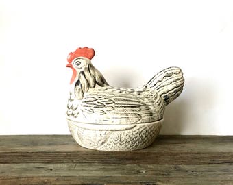 Ceramic hen | Etsy