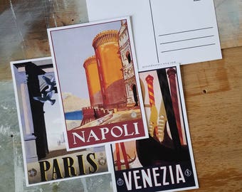 Italian postcards | Etsy