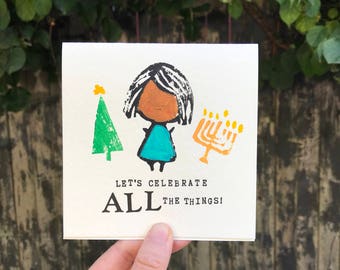 Non religious cards | Etsy