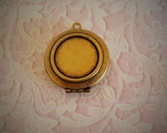 Solid perfume locket | Etsy